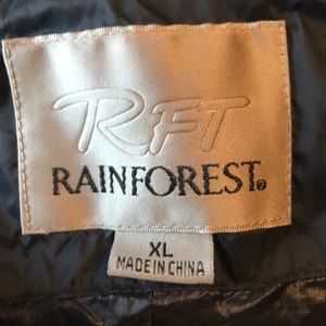 RAINFOREST | Jackets & Coats | Nwt Rainforest Down Filled Xl Black ...